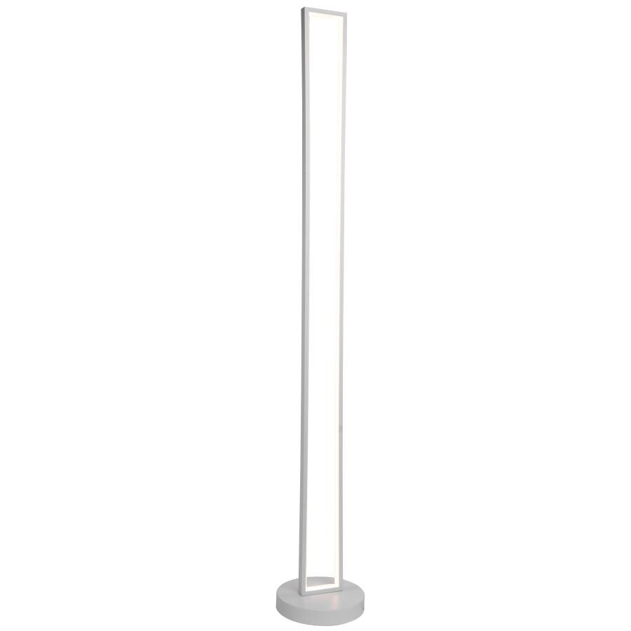 Lampadar LED Upsilon, 120W, 3000K/4000K/6000K, Metal si Acril, Alb ...