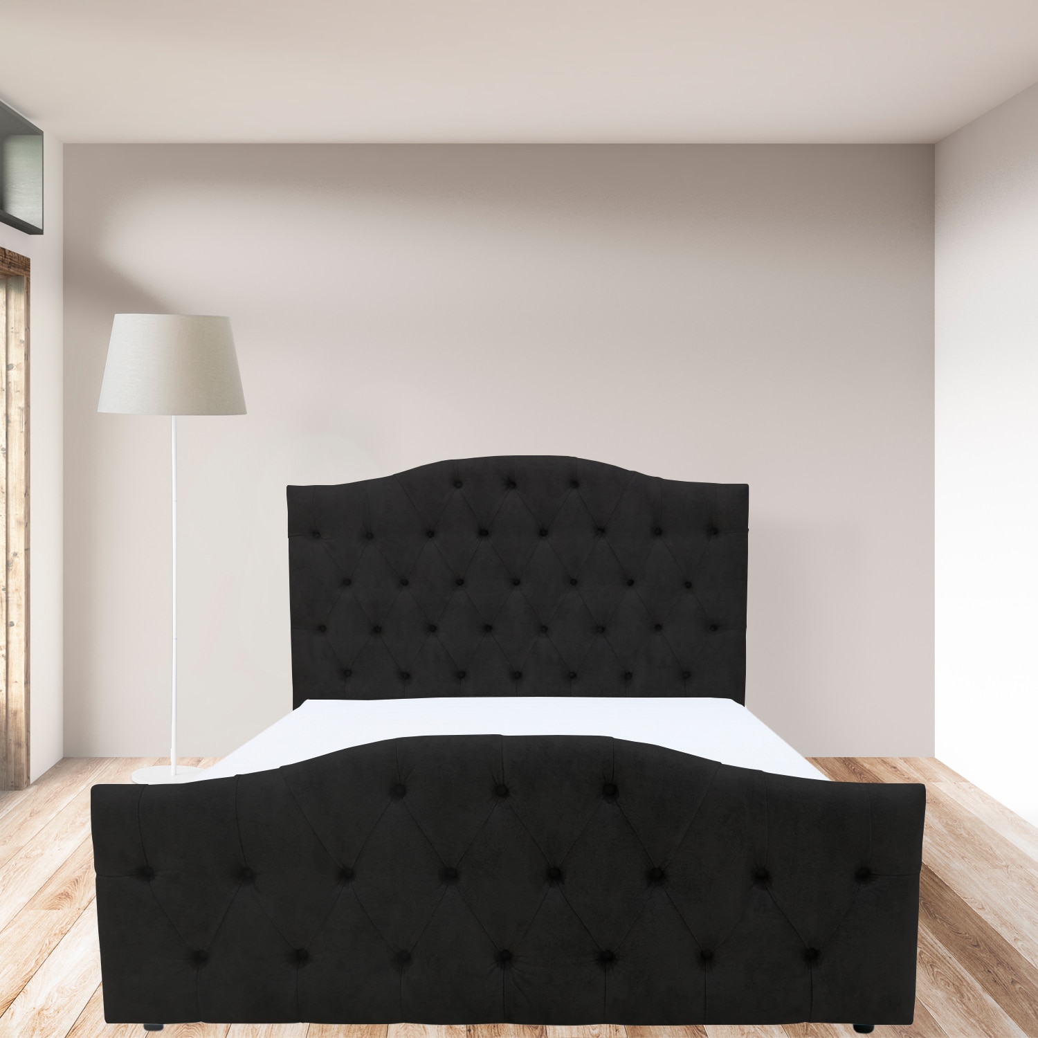 Pat Tapitat Rabatabil cu Lada Depozitare, 160x200 cm, Cesare Promo ...