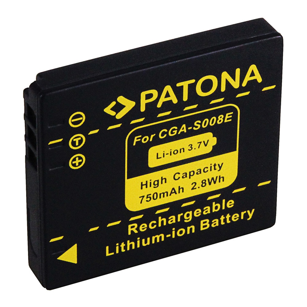 Acumulator tip Panasonic CGA-S008E, Leica BP-DC6 Patona - eMAG.ro
