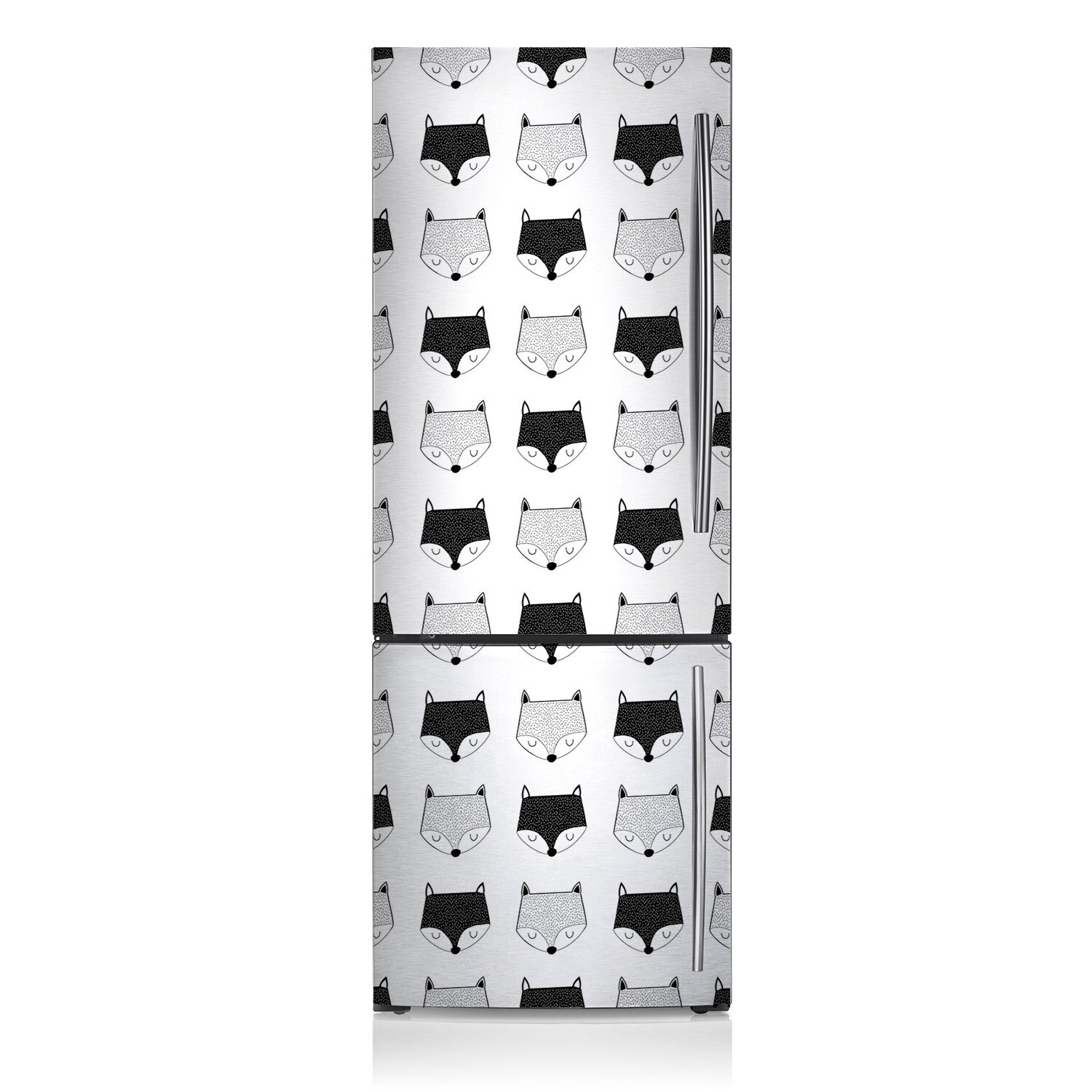 Magnet de frigider, Modele la vulpi, Alb, 60 cm x 180 cm - eMAG.ro