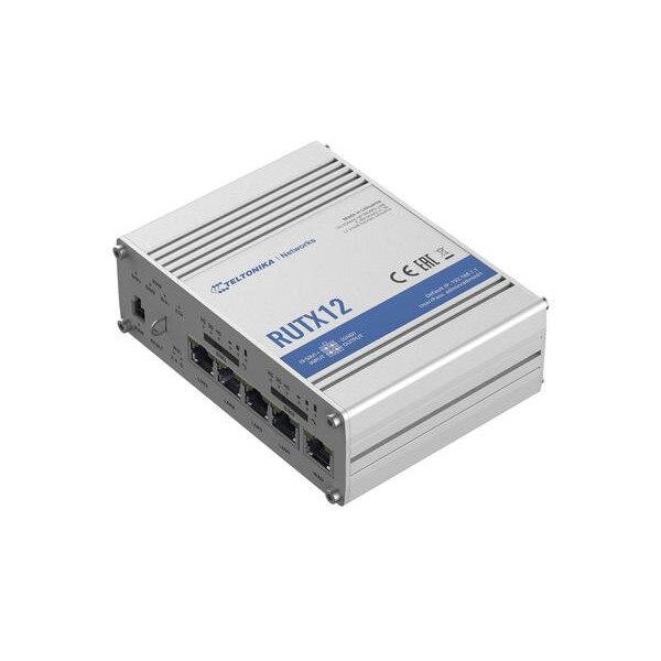 Teltonika RUTX12 Dual LTE CAT6 Industrial Cellular Router, 237429 ...