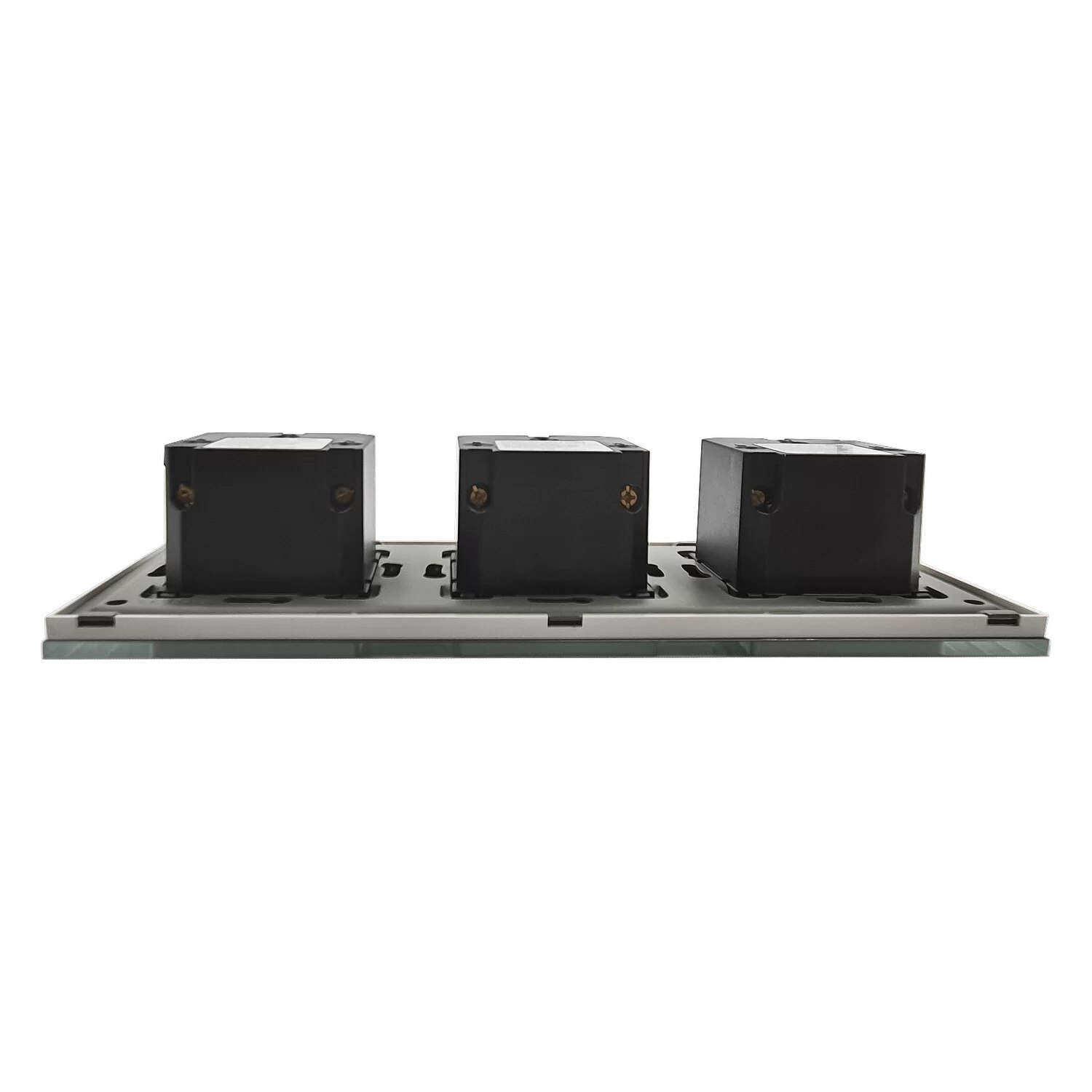 Priza inteligenta, WiFi, 16A, sticla, trei prize, monitorizare energie ...