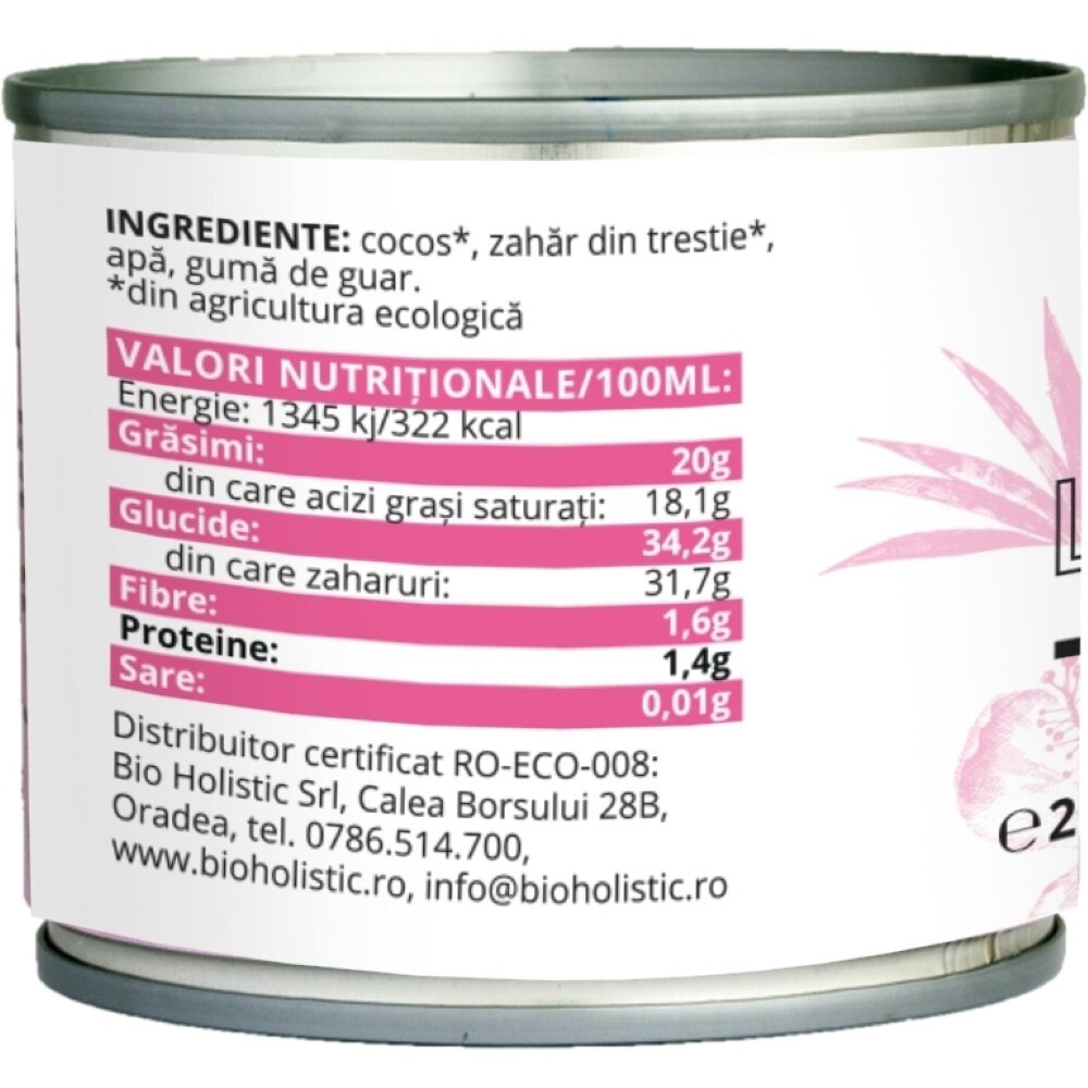 Lapte de cocos condensat Bio, 200ml - eMAG.ro