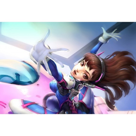 Poster Dva Overwatch Artistic Art, 61x90cm, poster874, Multicolor - eMAG.ro