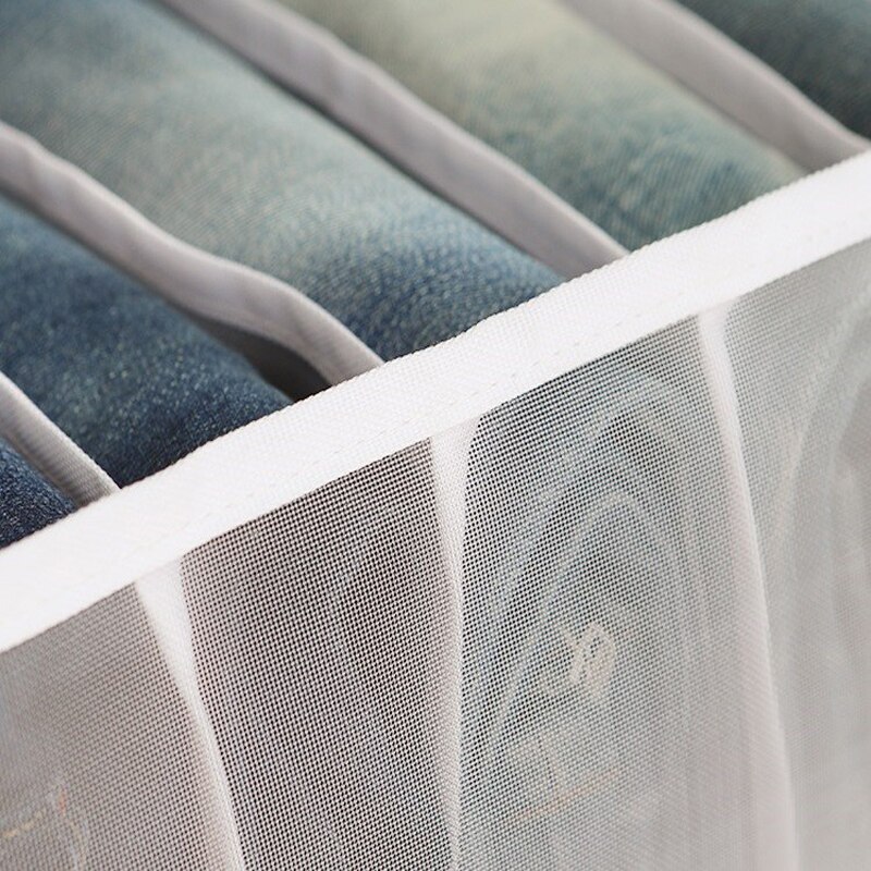 Cutie cu Plasa Textila pentru Organizat Haine si Lenjerie cu 7 ...