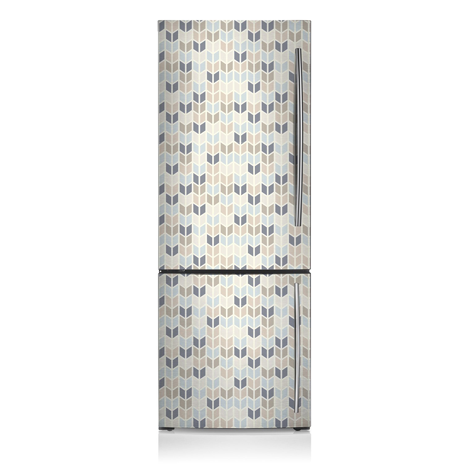 Magnet de frigider, Textura geometrica, Verde, 60 cm x 180 cm - eMAG.ro