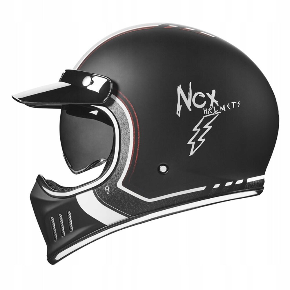 Casca moto Seventy, Nox, Policarbonat, Negru, L - eMAG.ro