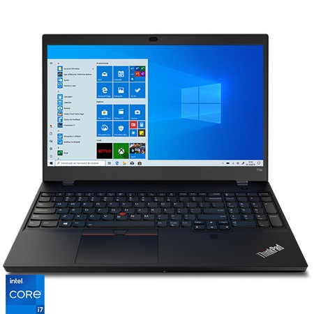 Лаптоп Lenovo ThinkPad T15p Gen 2, Intel® Core™ i7-11800H, 15.6", Full ...