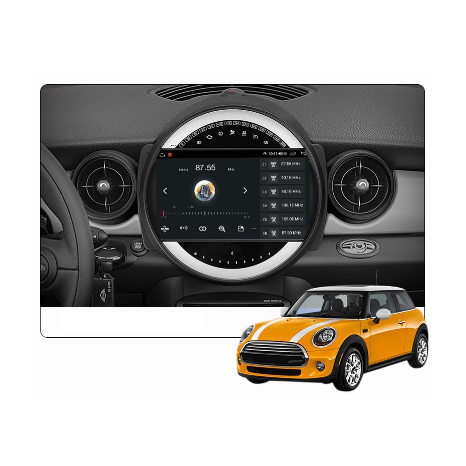 Navigatie Mini Cooper din 2007-2015, NAVIGPS, Rezolutie 2K, Display ...