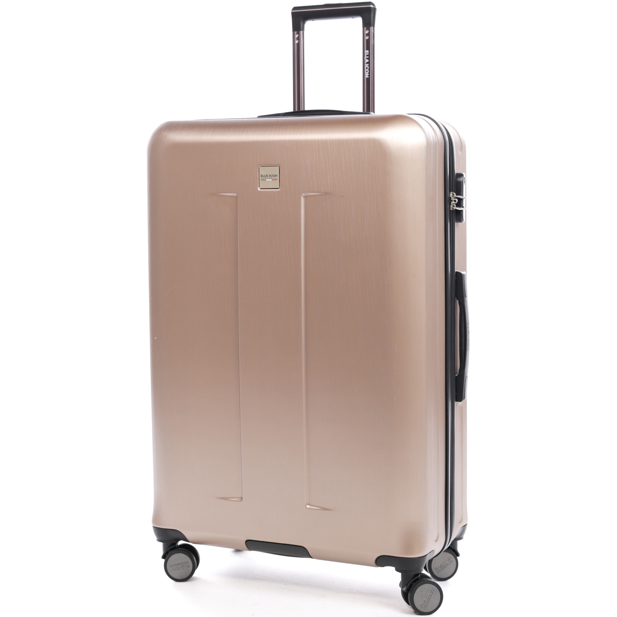 Troler Ella Icon Silk., 80 cm, Bej sampanie - eMAG.ro