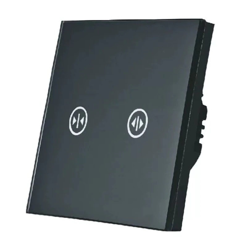 Intrerupator tactil jaluzele negru si modul tactil de actionare - eMAG.ro