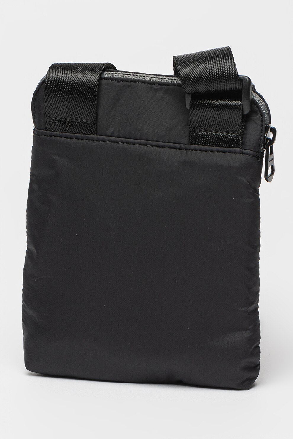 Diesel, Geanta crossbody cu aplicatie logo F-Discover, Negru stins ...