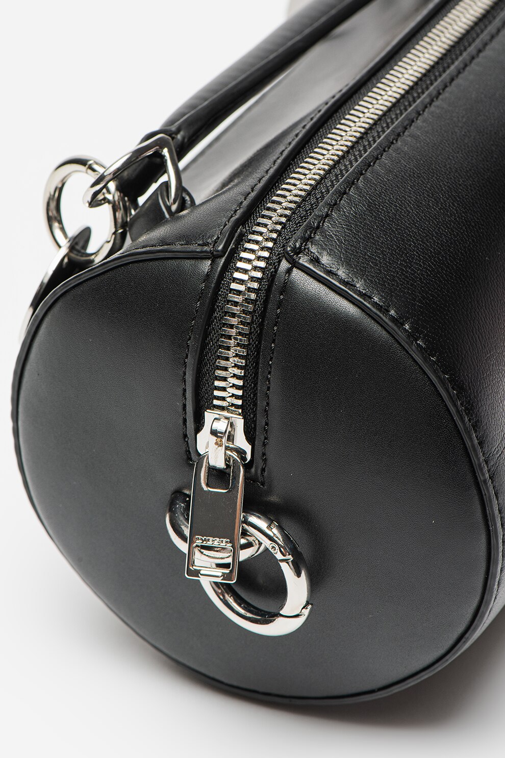 Diesel, Geanta crossbody cu detalii de piele Cayac, Negru - eMAG.ro