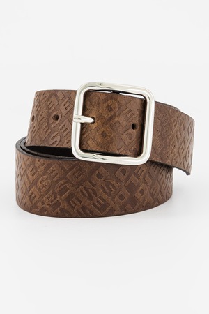 Diesel, Curea de piele cu model logo B-Omni - eMAG.ro