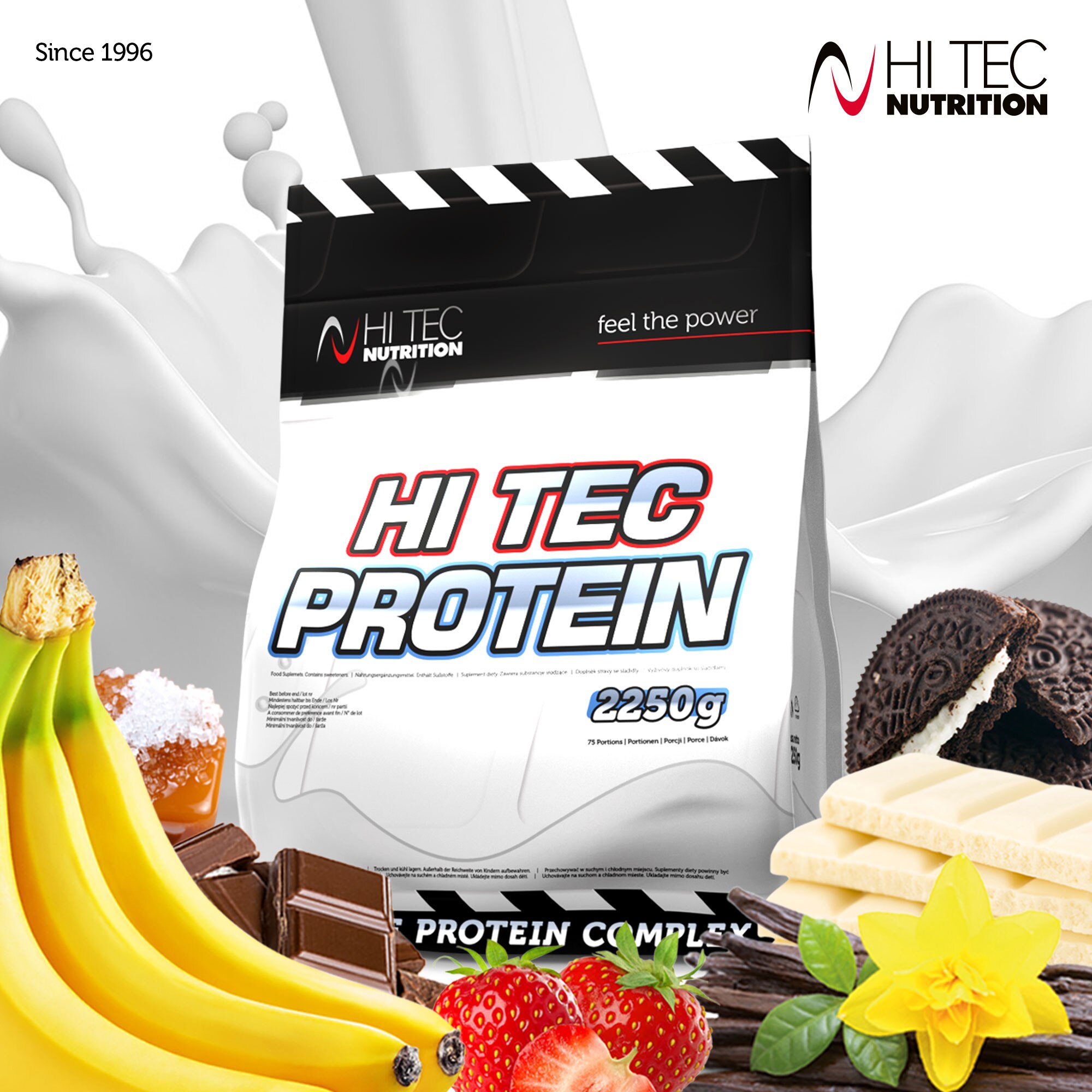 Протеин на прах Hi Tec Nutrition, 2250 g - eMAG.bg