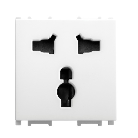 Priza simpla multistandard 2P+E, 2M, 6-10-13A, 250V - eMAG.ro
