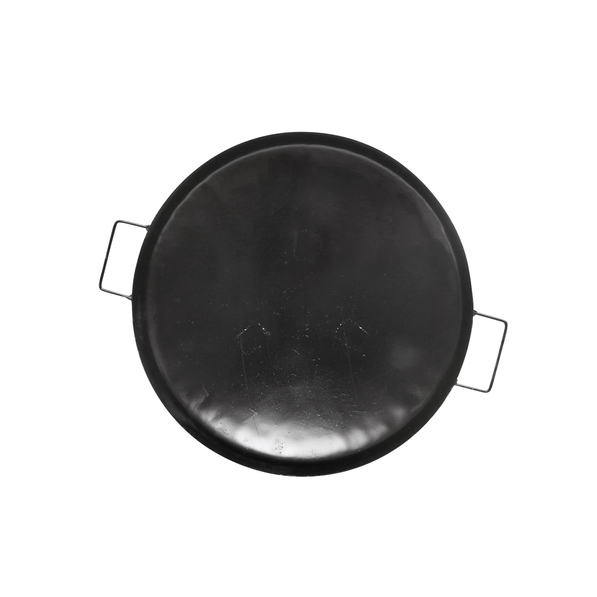 Gratar rotund cu grilaj si manere cu 3 picioare diametru 500 mm ...