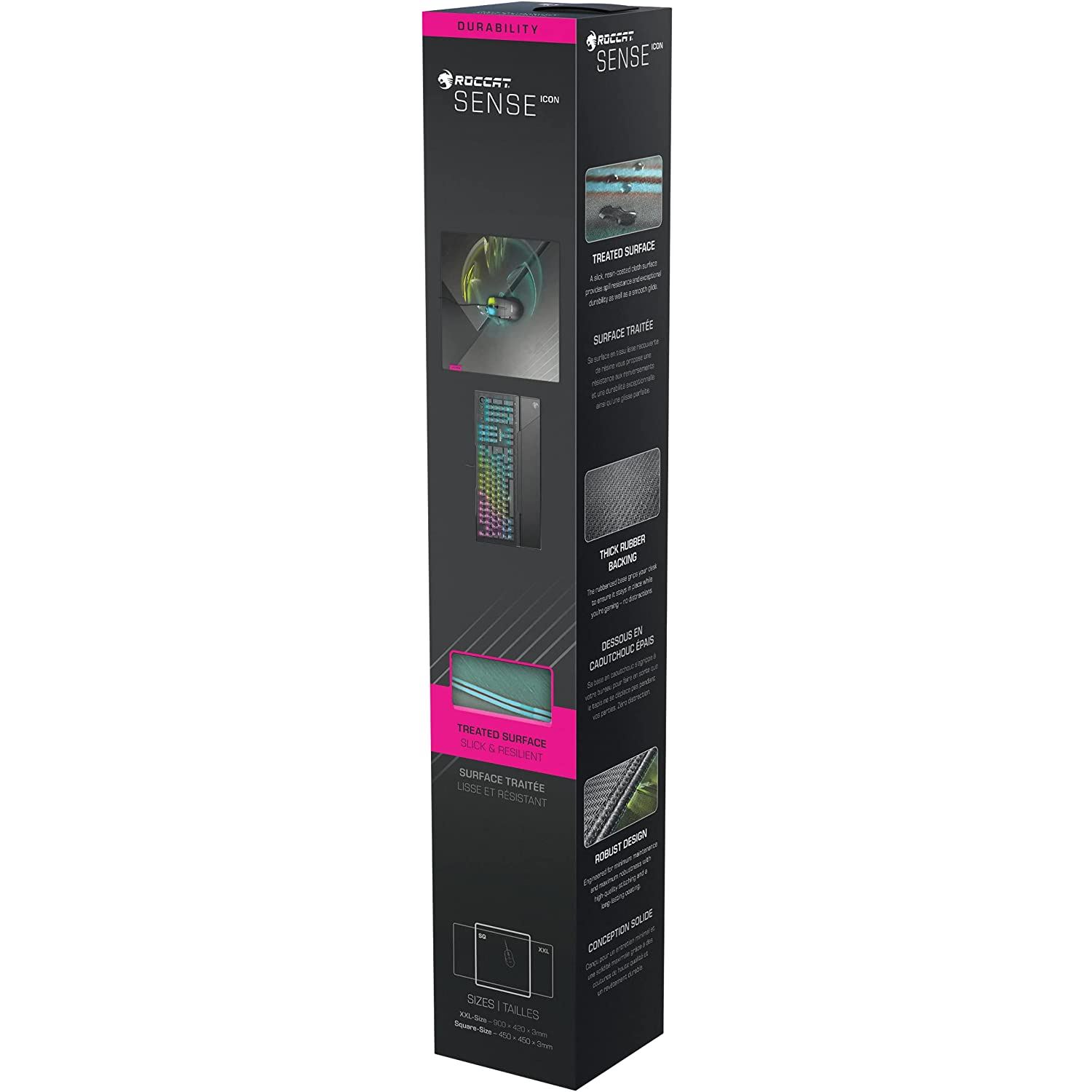 Mouse pad, Roccat, Sense Icon Square, ROC-13-375 - eMAG.ro