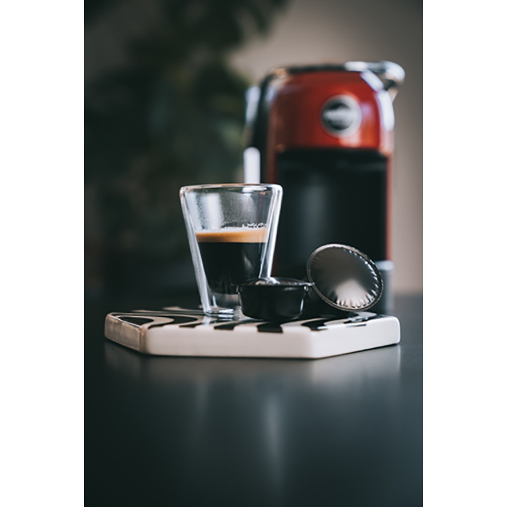 Set 16 capsule cafea Black Mio, compatibile Lavazza a Modo Mio, La ...
