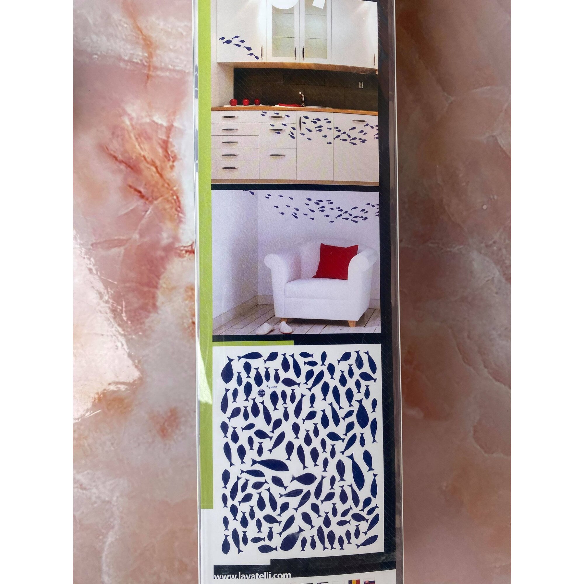 Sticker decorativ perete, mobila, Pesti 57x70 - eMAG.ro