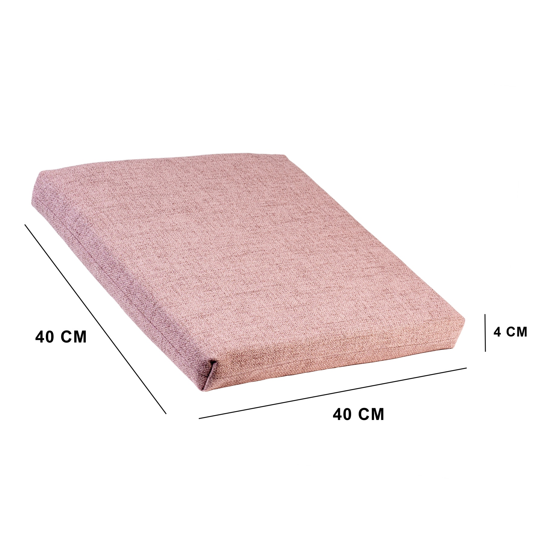 Perna scaun, impermeabila, Roz, 40x40 cm - eMAG.ro