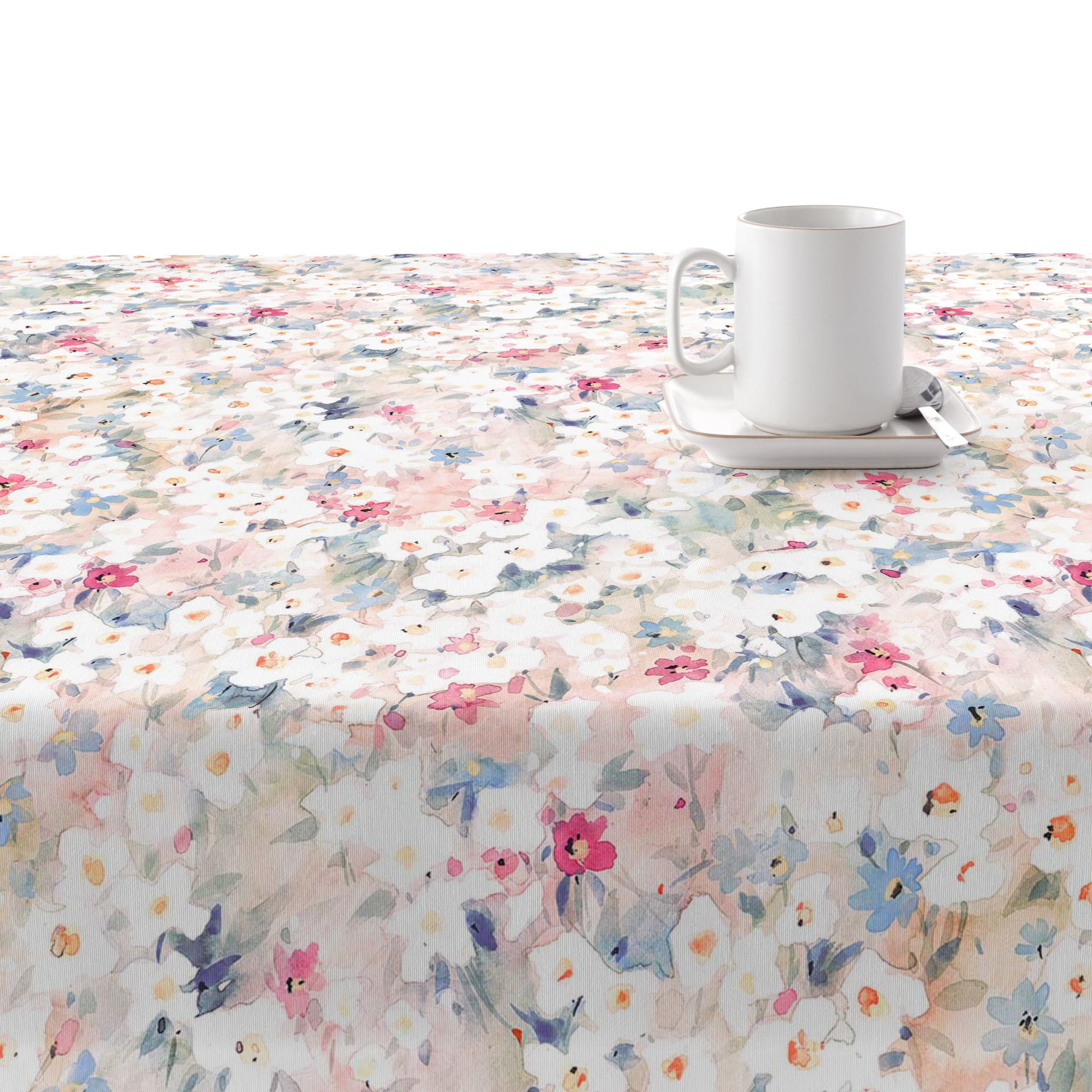 Fata de masa Muare, 85345, Bumbac, Roz, 250 x 140 cm - eMAG.ro