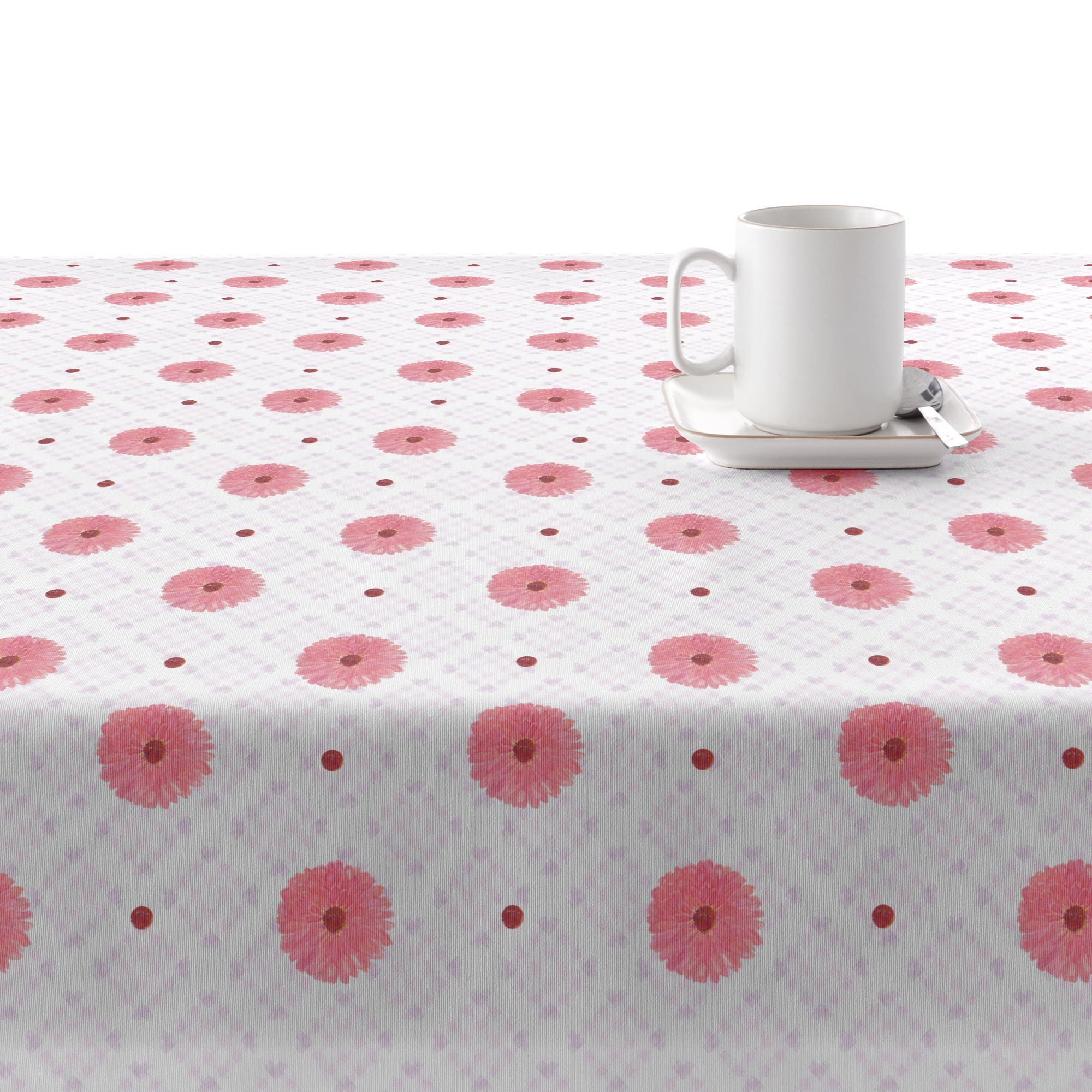 Fata de masa Muare, 81131, Bumbac, Roz, 250 x 140 cm - eMAG.ro