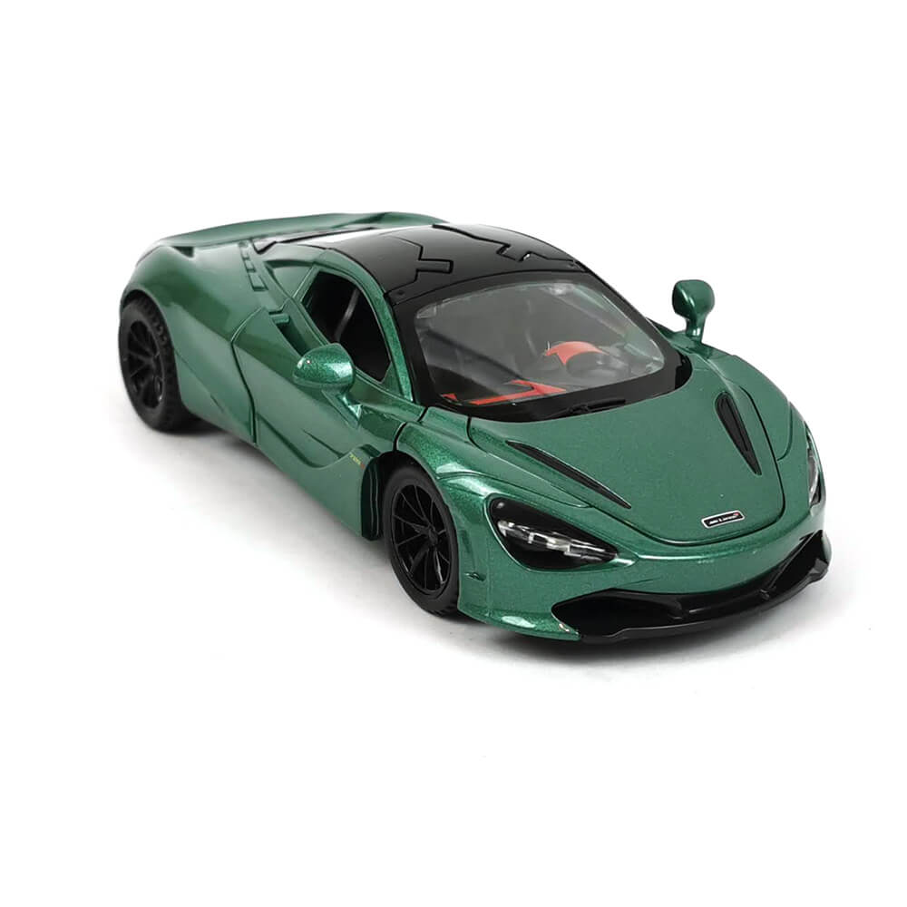 Masina metalica, McLaren 720S, cu sunet si lumini, Verde - eMAG.ro