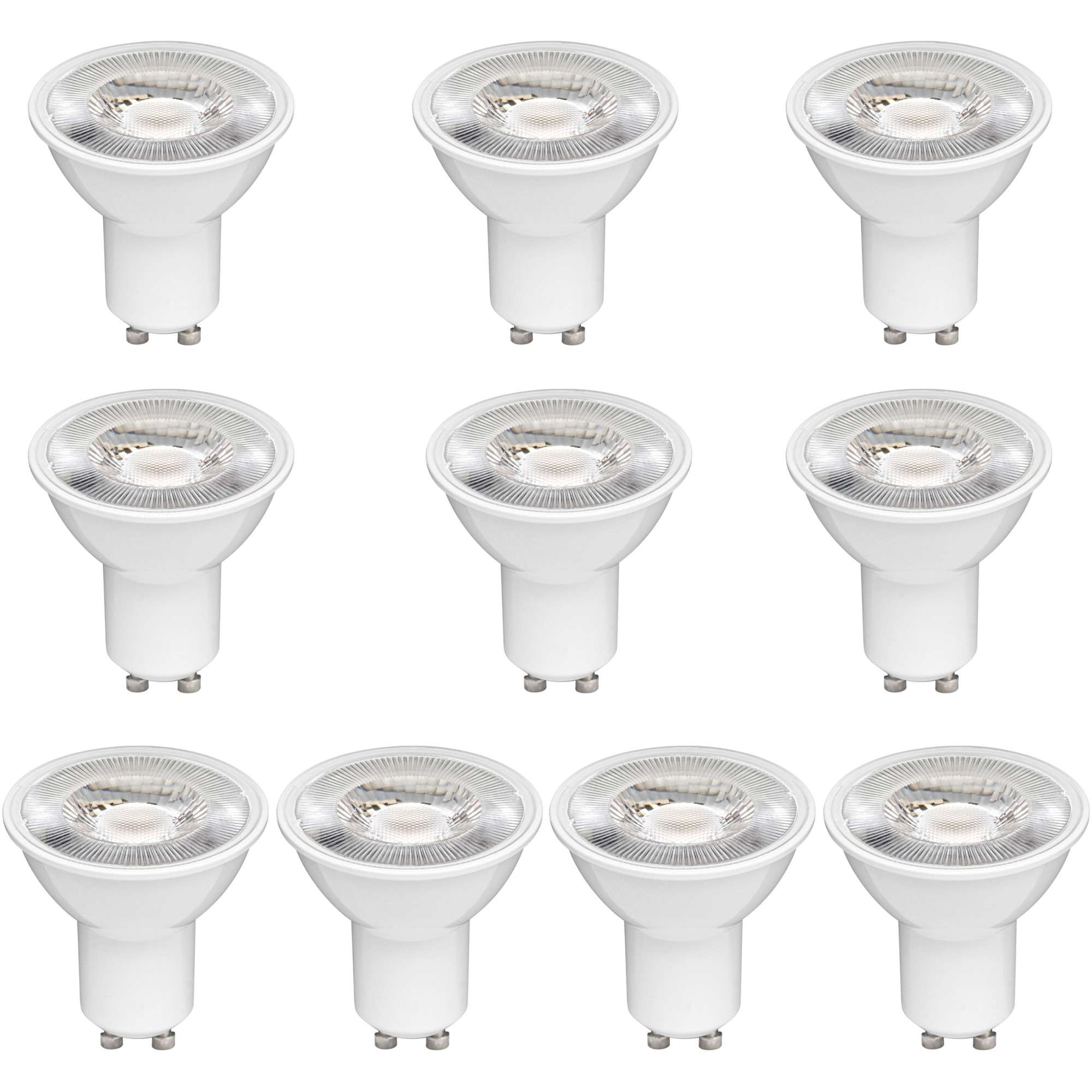 Pachet 10 becuri spot LED BELLALUX PAR16 80, GU10, 6.9W (80W), 575 lm ...