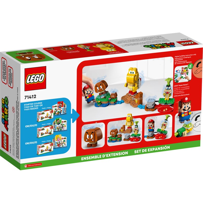 LEGO® Super Mario 71412 Big Bad sziget kiegészítő szett - eMAG.hu