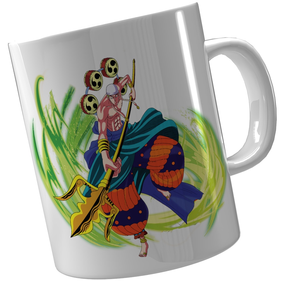 Cana One Piece Enel God Goro Power Mode Fan Art Anime, alba, 330 ml ...