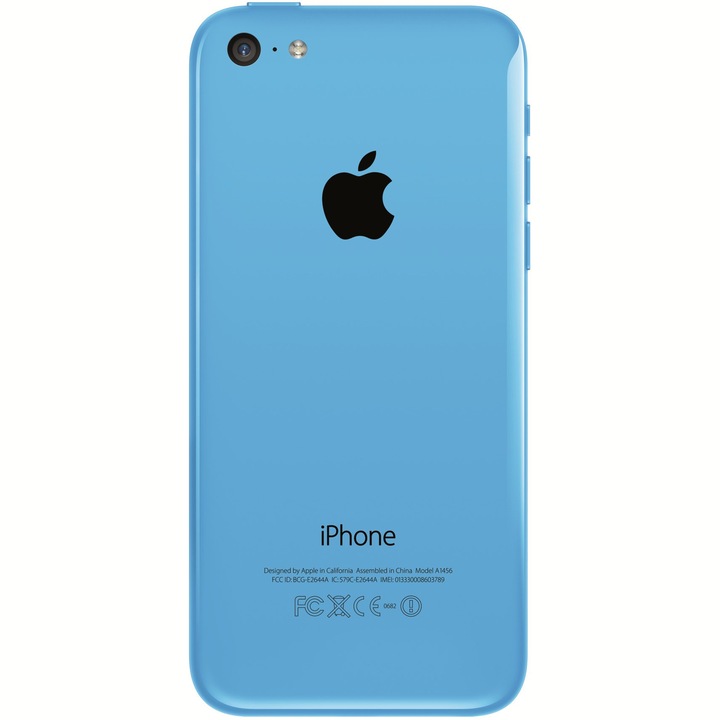 Смартфон Apple iPhone 5C, 16GB, Blue - eMAG.bg