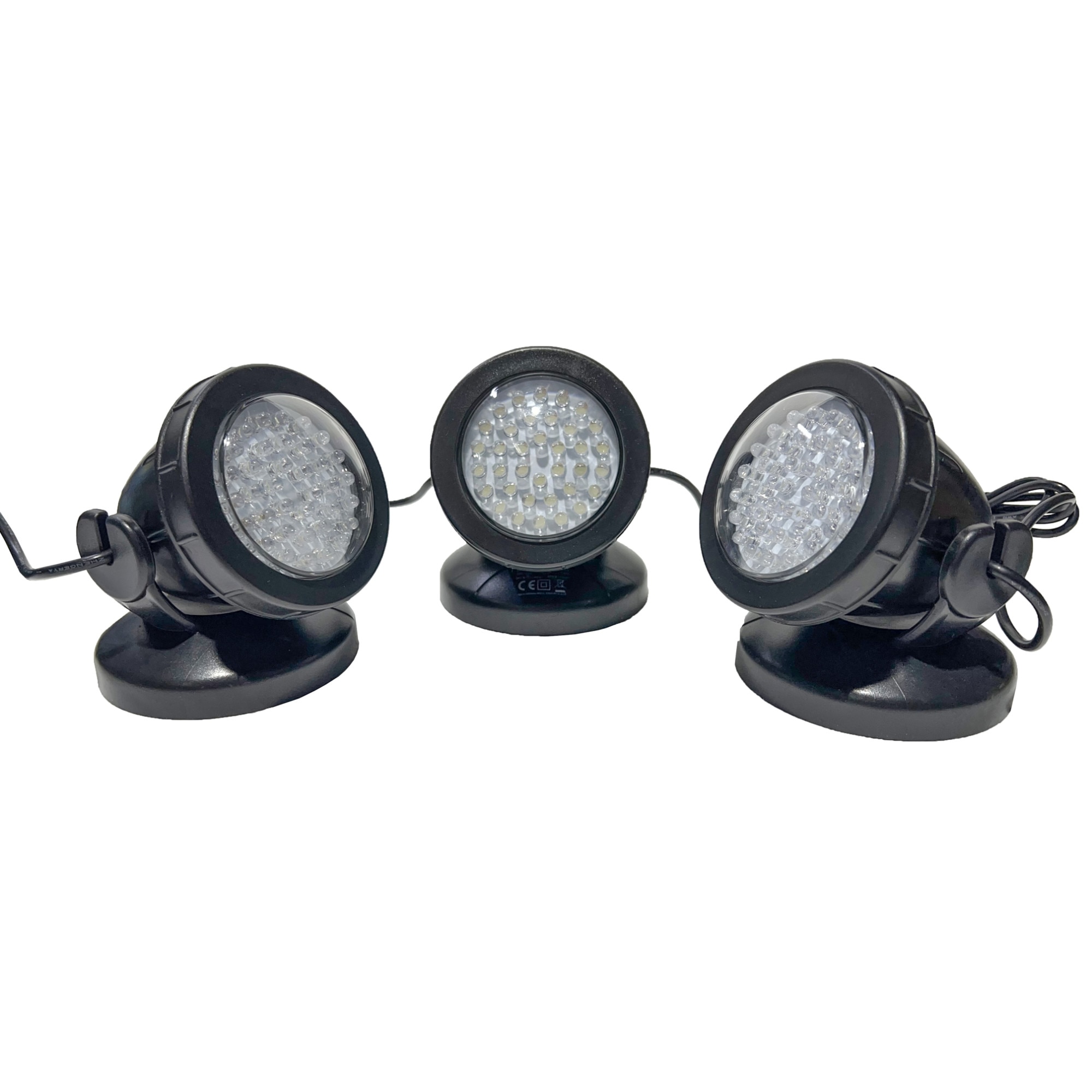 Set 3 spoturi LED iluminare iazuri gradina cu senzor de lumina - eMAG.ro