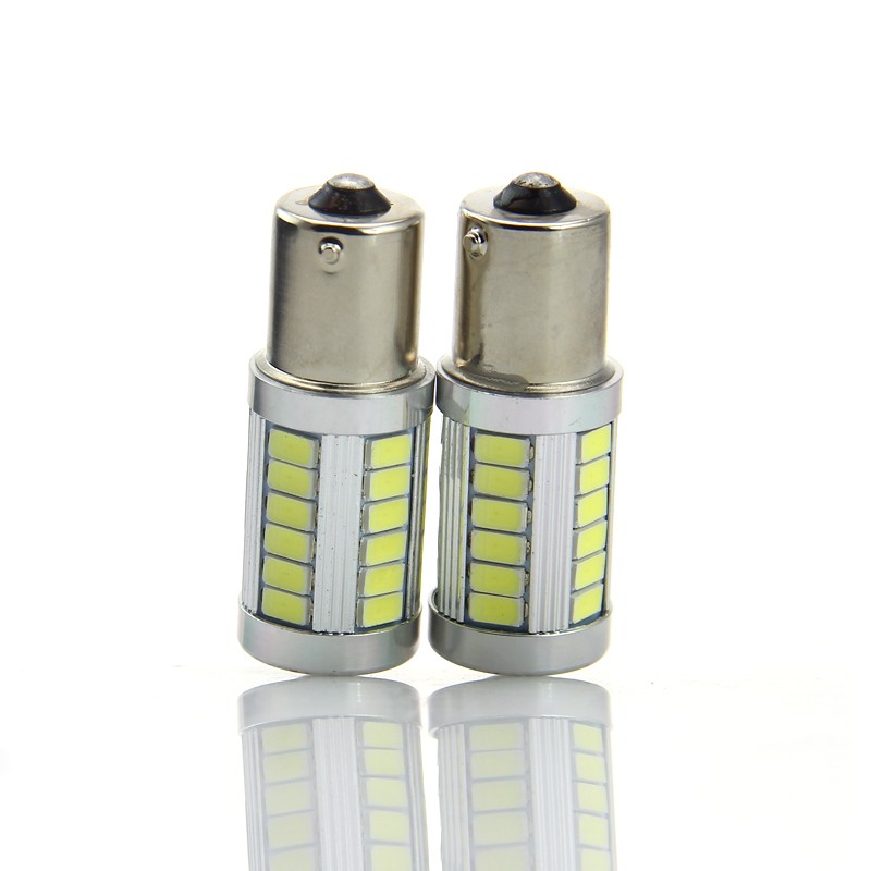 Bec Led Auto Techstar® BA15S, 1156, Alb Rece, 6000K, 12V, 660 lm - eMAG.ro