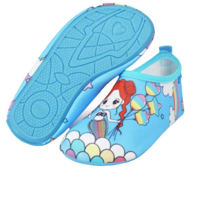 Papuci THK® pentru Copii, Sirena, utilizare la Gradinita, Plaja, in Apa ...