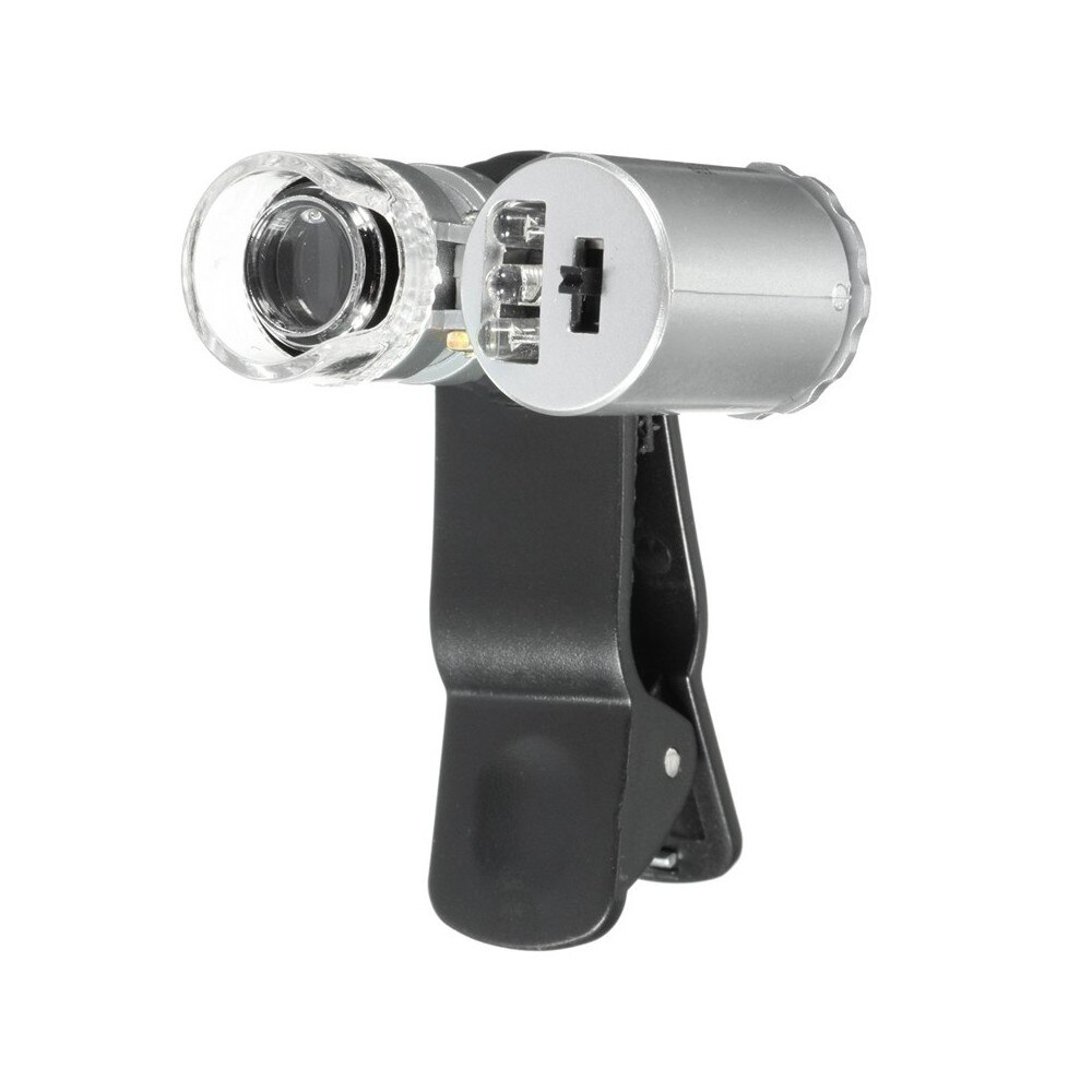 Lupa cu uv led, 8mm 60 zoom, Negru - eMAG.ro