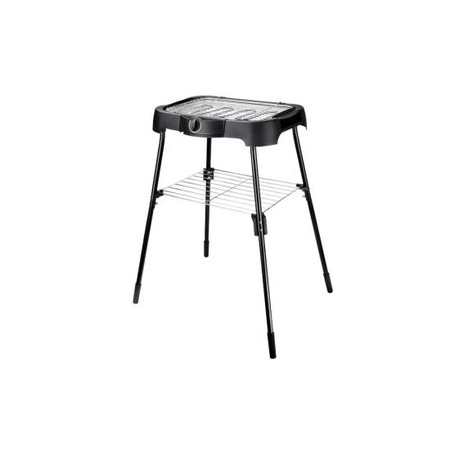 Gratar gradina electric, grill dreptunghiular, 2000 w, 50x35x77 cm ...