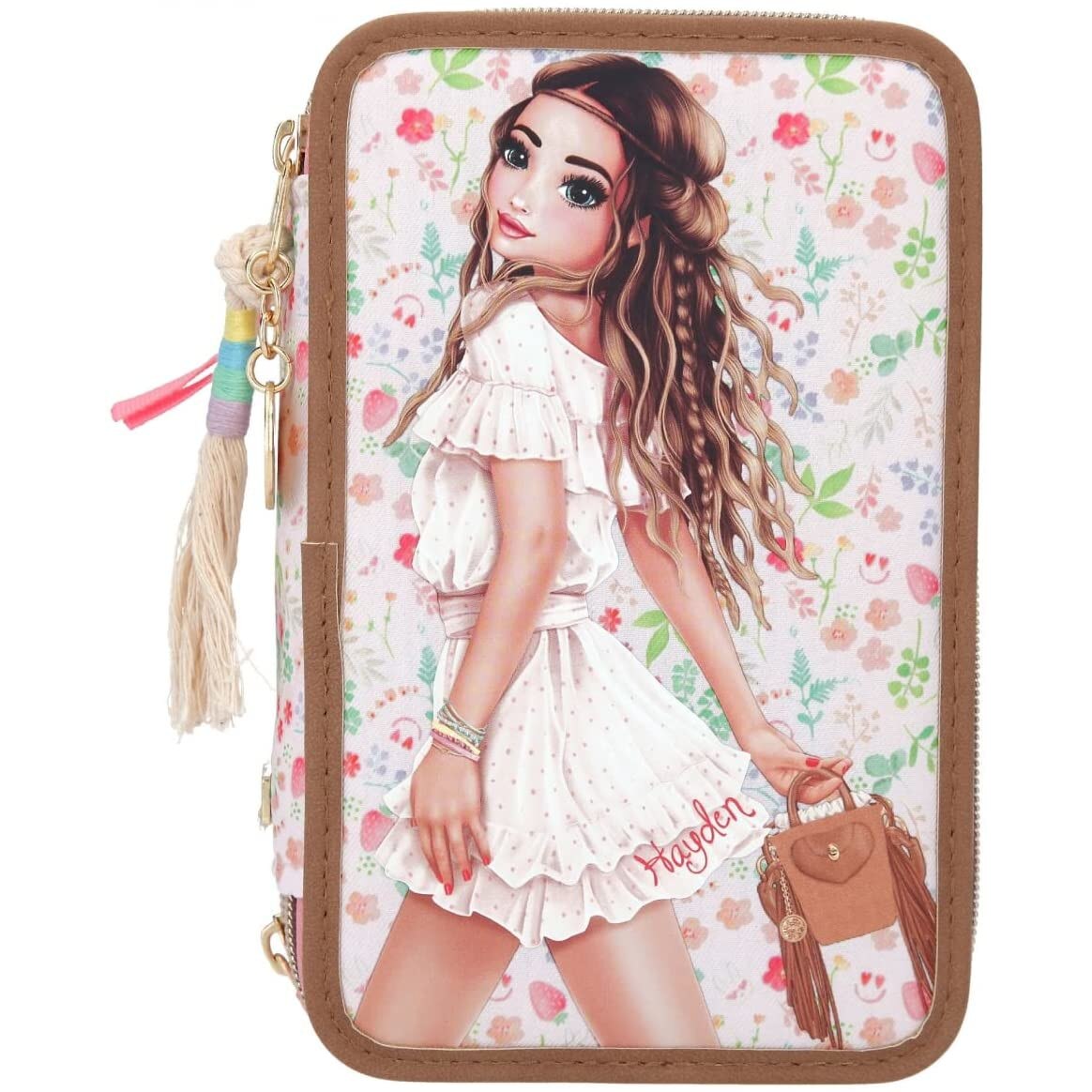 Penar triplu echipat Flower Berry Top Model - eMAG.ro