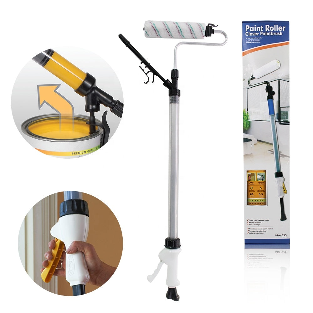 Trafalet Tiessa cu rezervor si maner 100cm pentru zugravit, Paint ...