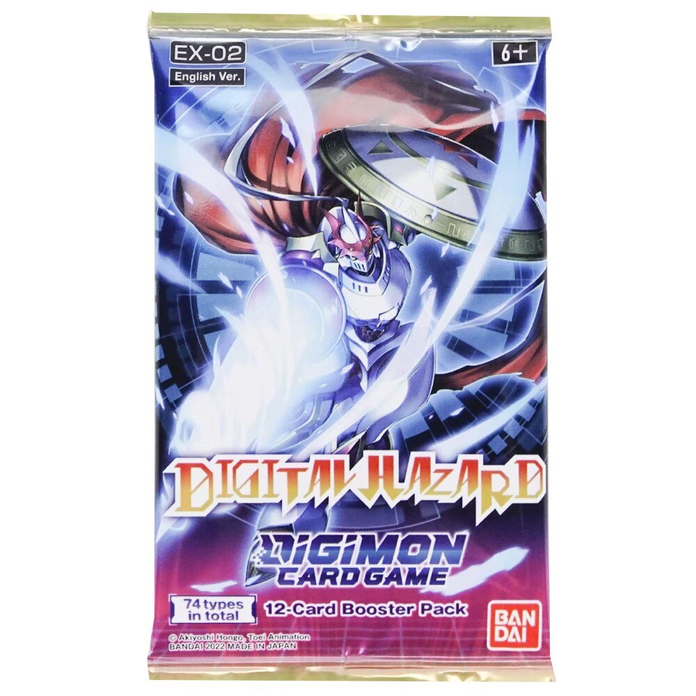 Extensie Digimon Card Game, Digital Hazard, EX-02, Booster Pack - eMAG.ro