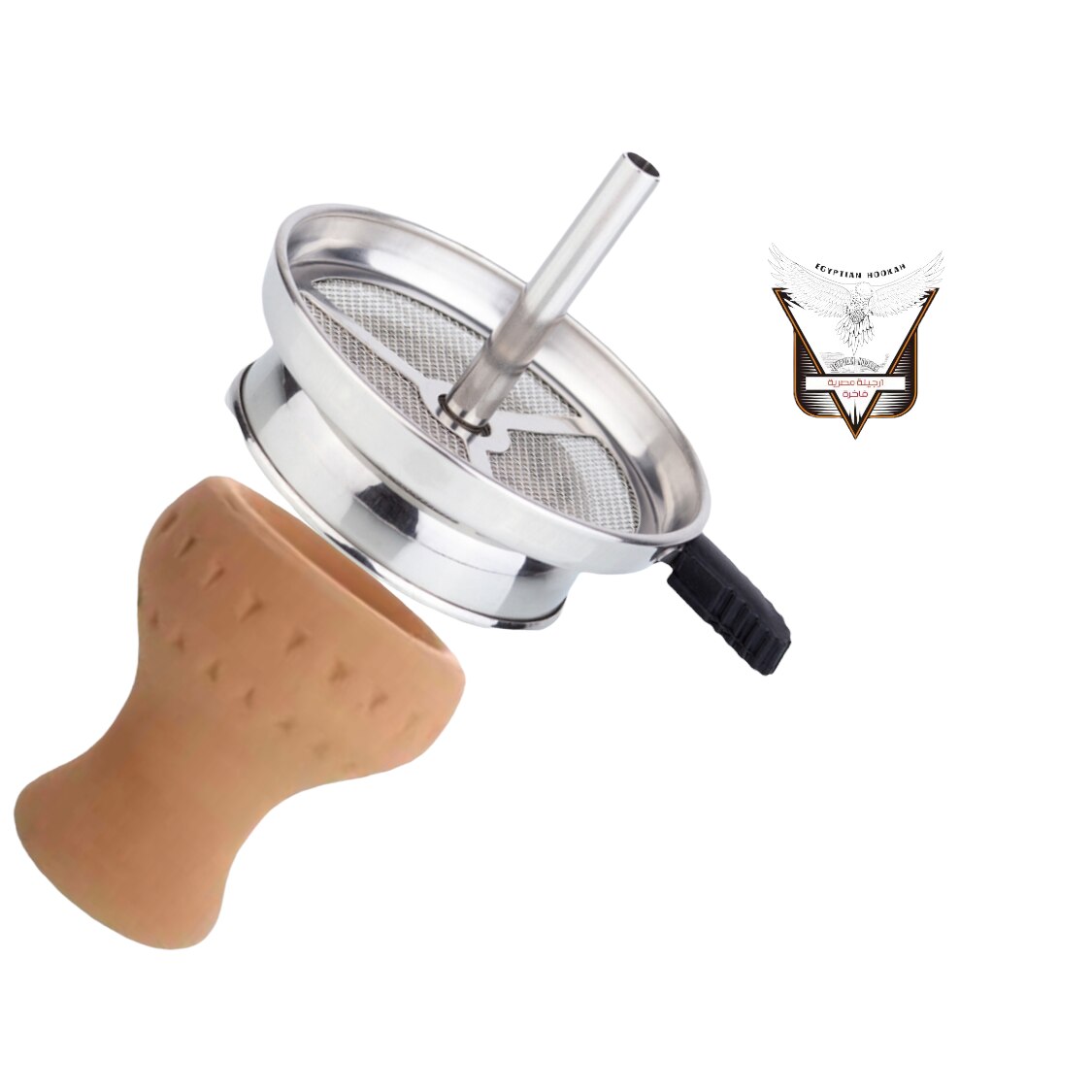 Narghilea ELH0614-3, Egyptian Luxury Hookah, Gold edition cu 2 ...