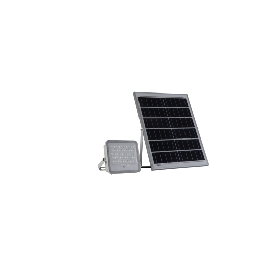 LED проектор със соларен панел и дистанционно управление 150W/6500k ...
