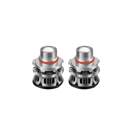 Set 2 leduri h7 mini, laser led, 100w, alb 6000k, 12v - eMAG.ro