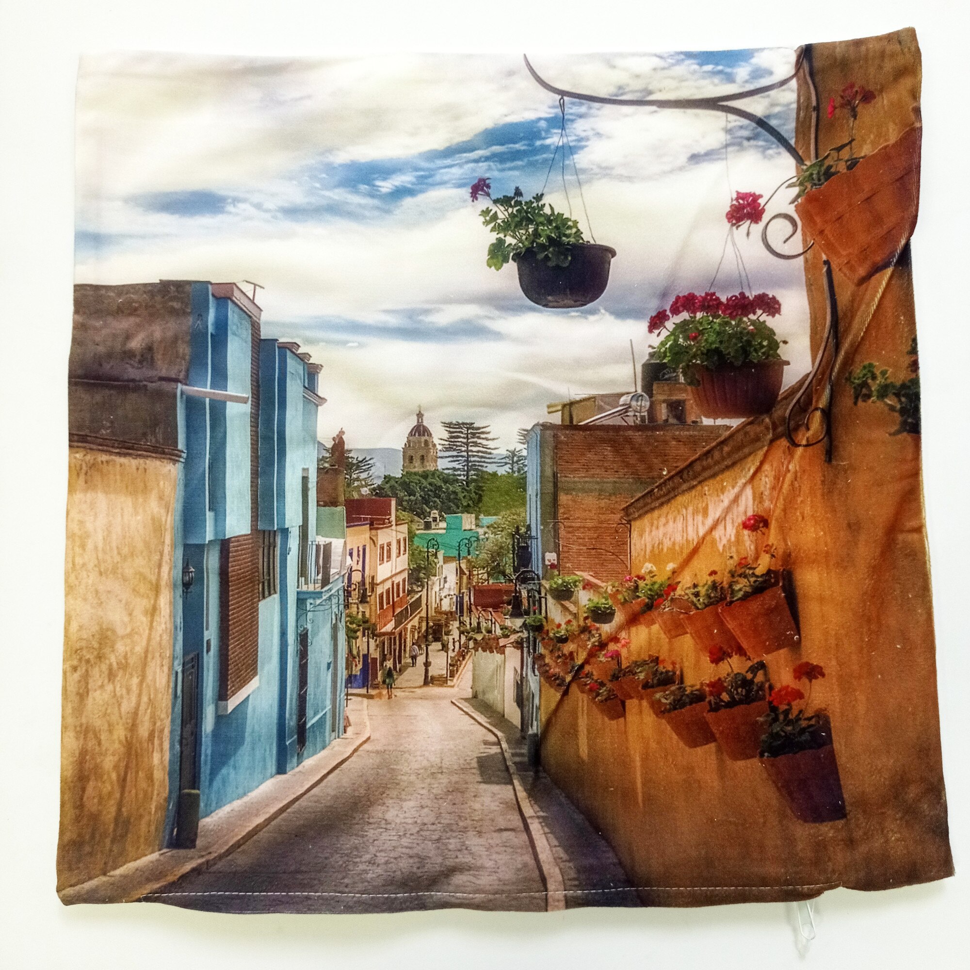 Párnahuzat, Utcai séta (40×40 cm) - eMAG.hu