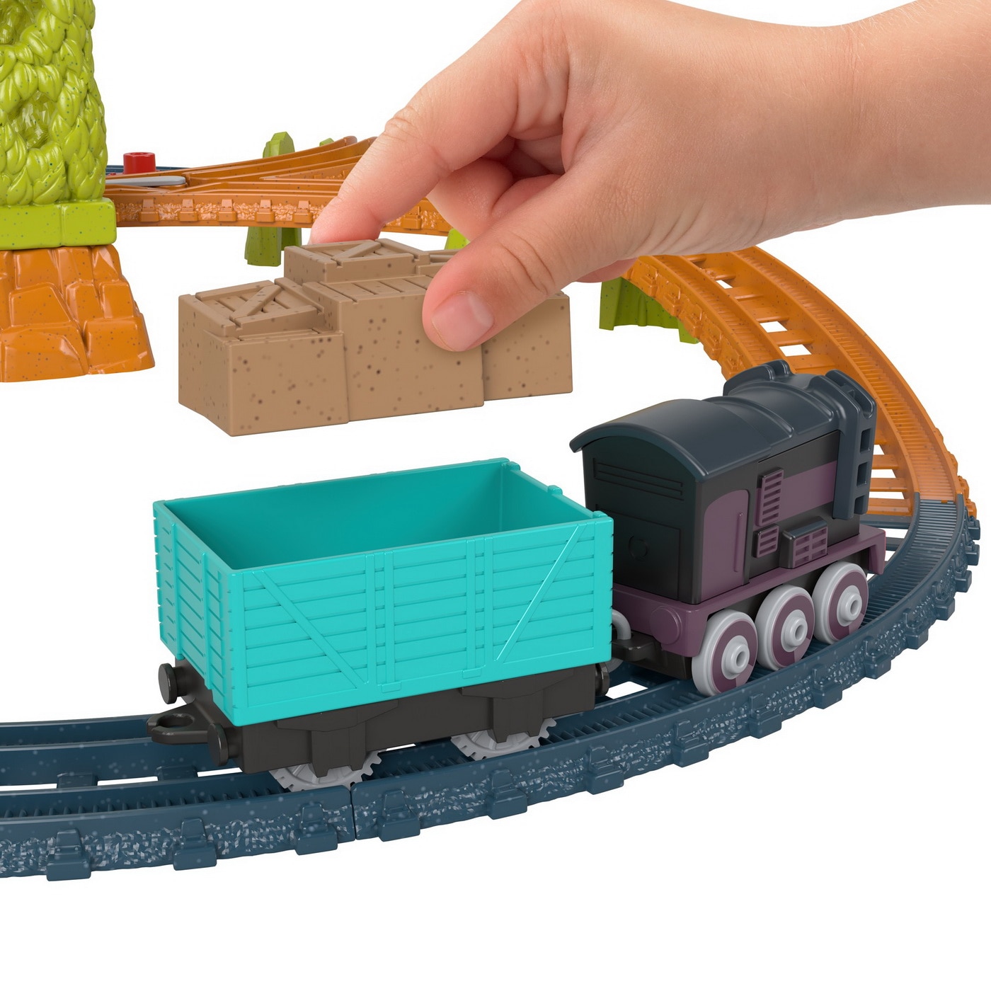 Set de joaca Thomas & Friends - Push Along, Diesel si accesorii - eMAG.ro