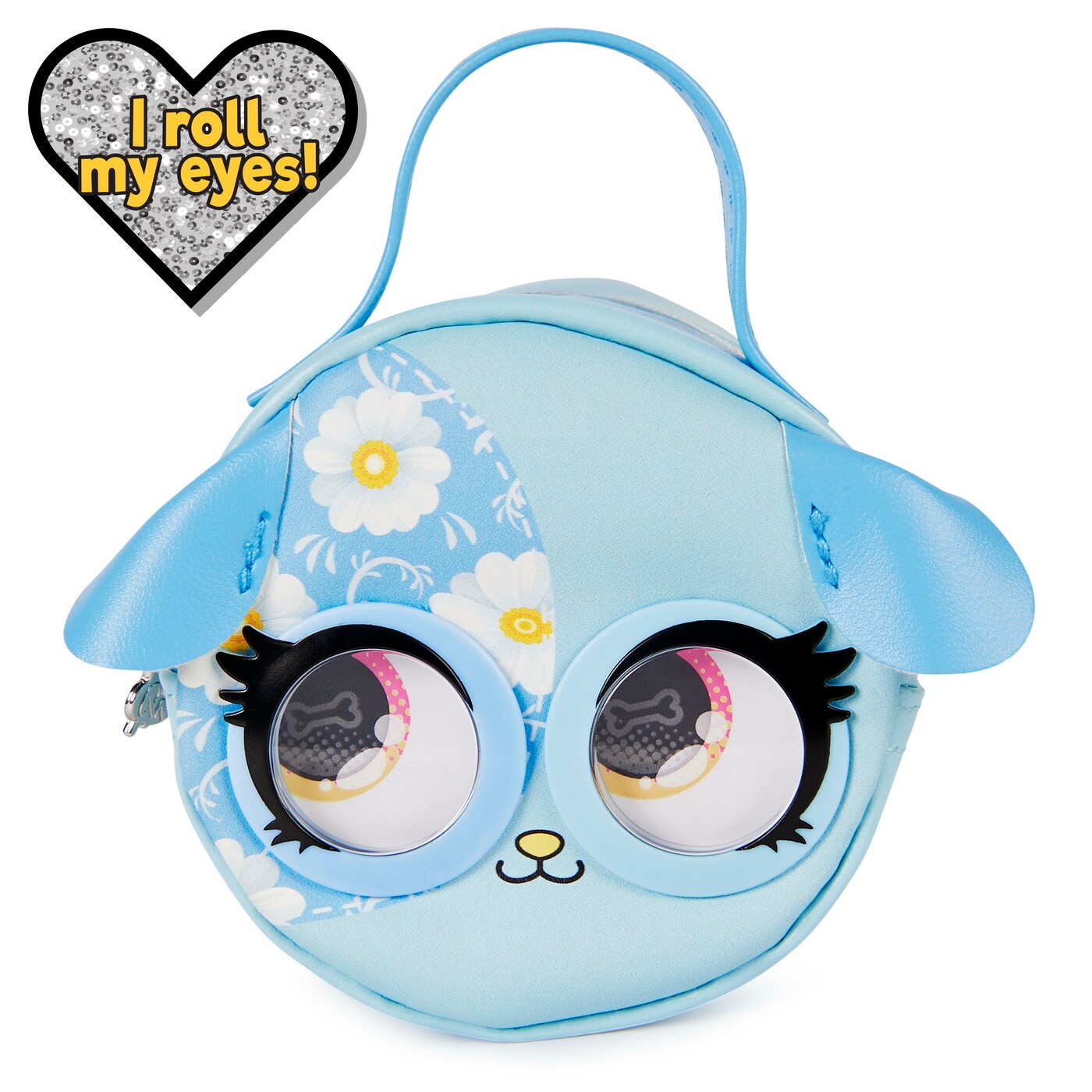 Gentuta Purse Pets - Catelus, albastru - eMAG.ro