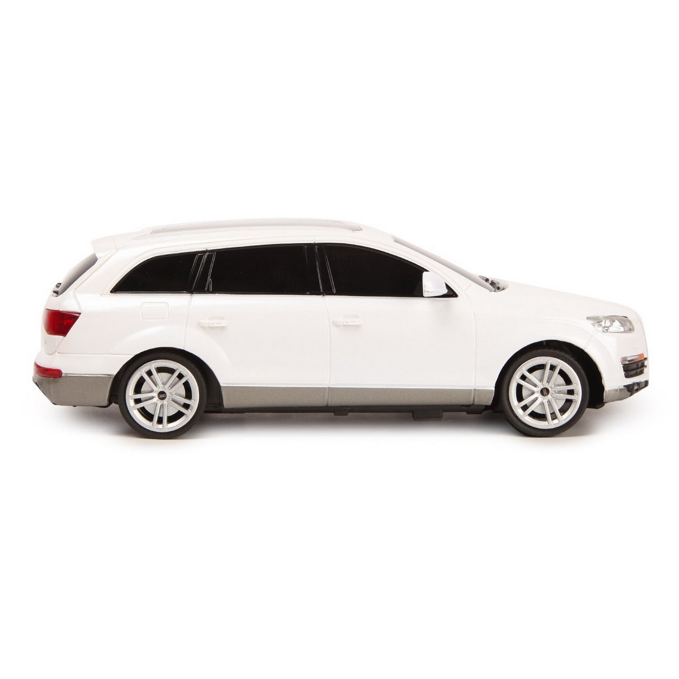 Количка Rastar RC - Audi Q7, Бял, 1:24 - eMAG.bg