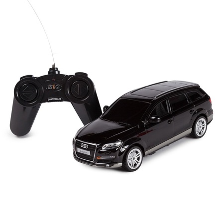 Masinuta Rastar RC - Audi Q7, negru, 1:24 - eMAG.ro