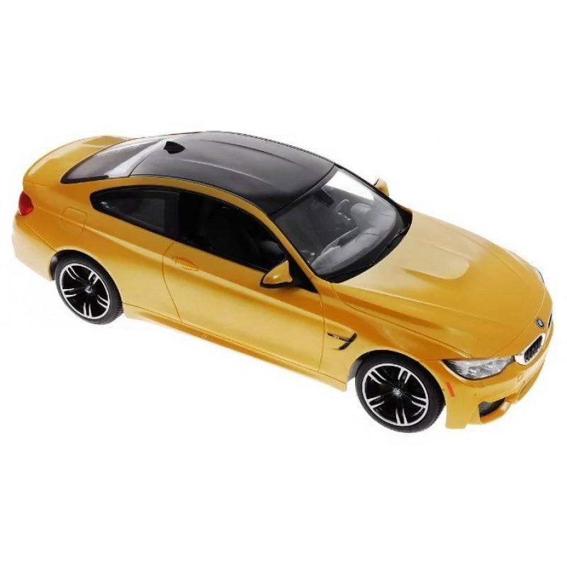 Masinuta Rastar RC - Bmw M4, galben, 1:14 - eMAG.ro