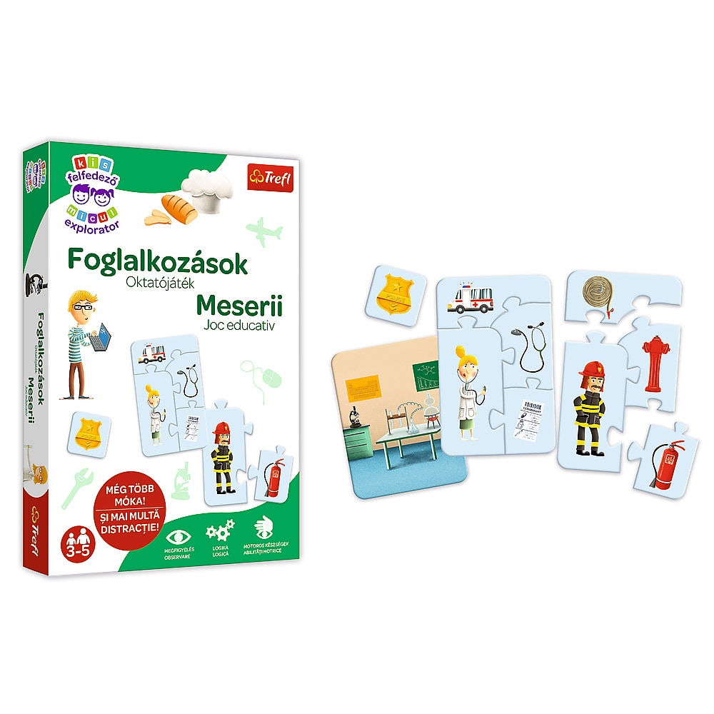 Joc educativ Trefl, Micul explorator - Meserii - eMAG.ro